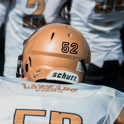 Customize Team Sport Number Sticker - Custom Stickers - Make Custom ...