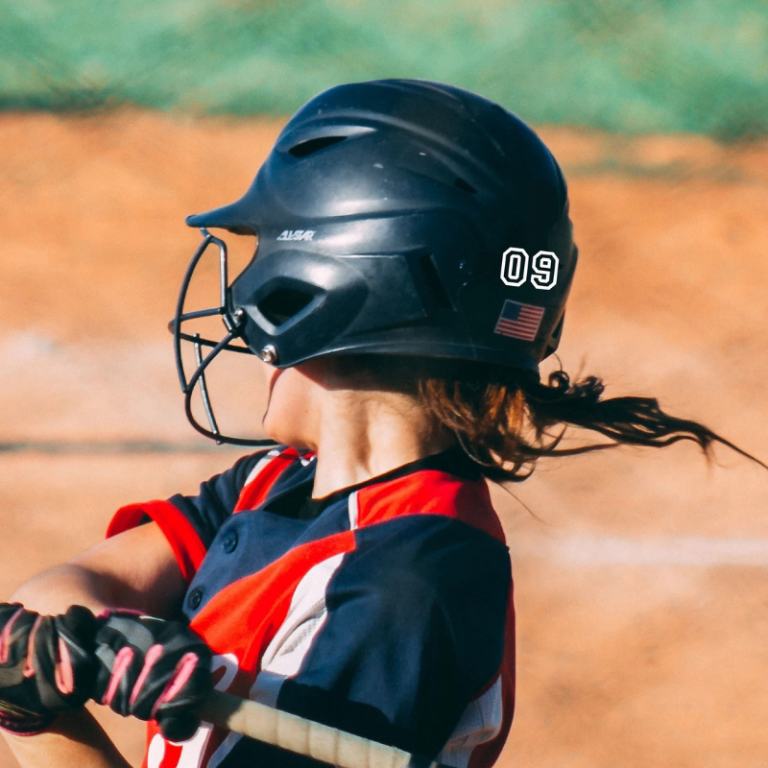 Customize Team Sport Number Sticker - Custom Stickers - Make Custom ...