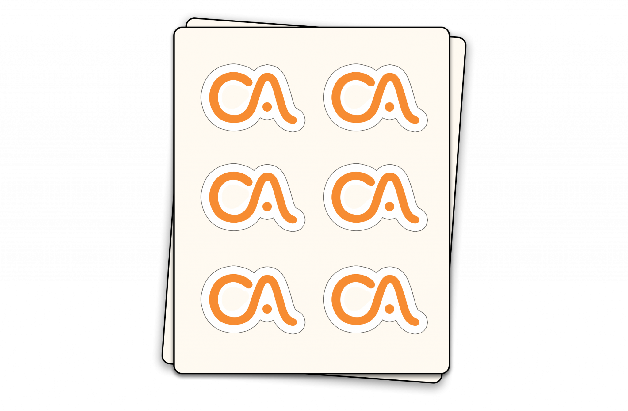 Die-cut Sheet Labels - Custom Stickers - Make Custom Stickers Your Way