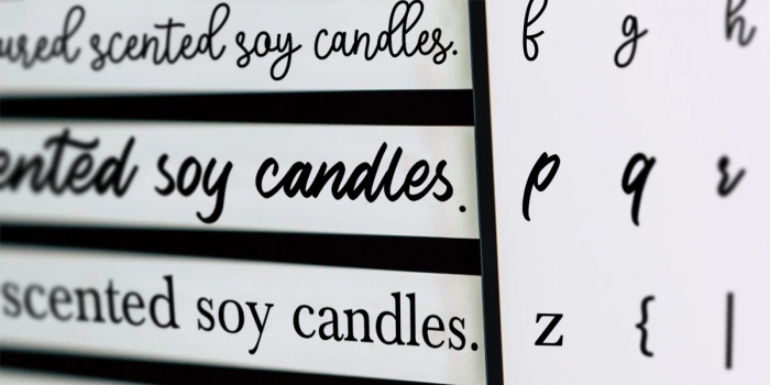 45+ great label font suggestions to match your brand's personality ...