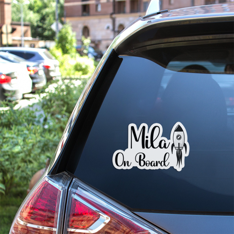 Big development from back to front facing adhesive stickers - Custom ...
