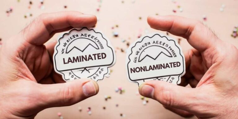Laminate stickers vs non laminate stickers: Find the Superior Choice ...