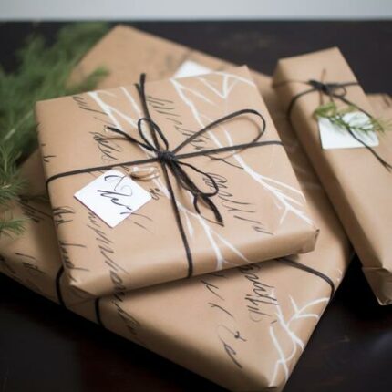 20 Elegant & Creative Wedding Gift Wrapping Ideas - Custom Stickers ...