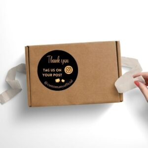 3 Free Ways to Design Custom Thank You Stickers for your Small Business ...