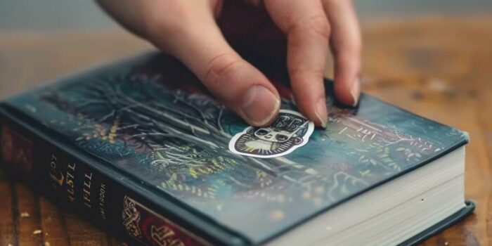 How to remove stickers from books without damaging them? - Custom ...