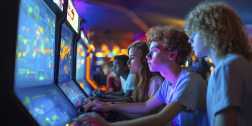 5 Steps To Throw A Fun Filled Arcade Birthday Party - Custom Stickers ...