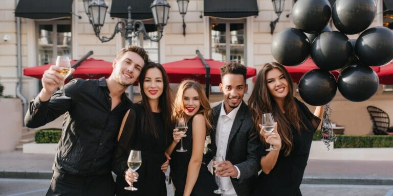 50+ Best Ideas for Throwing an All Black Party - Custom Stickers - Make ...