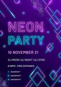 Host a Thrilling Neon Party: The Complete 5-Step Guide - Custom ...