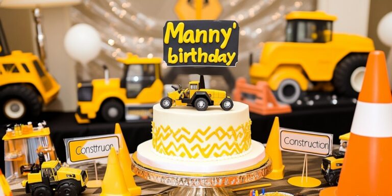 7 Easy Steps to Build an Incredible Construction Birthday Party ...
